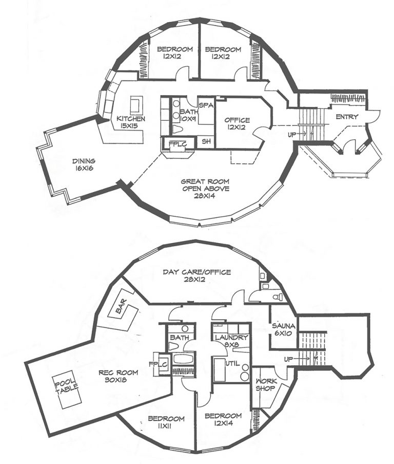 Dome Floor Plans