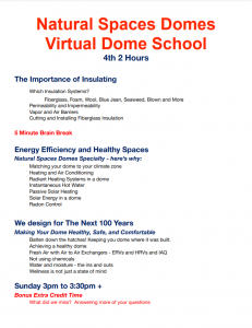 Dome School - Natural Spaces Domes