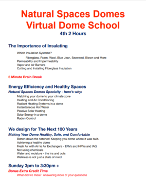 Dome School - Natural Spaces Domes