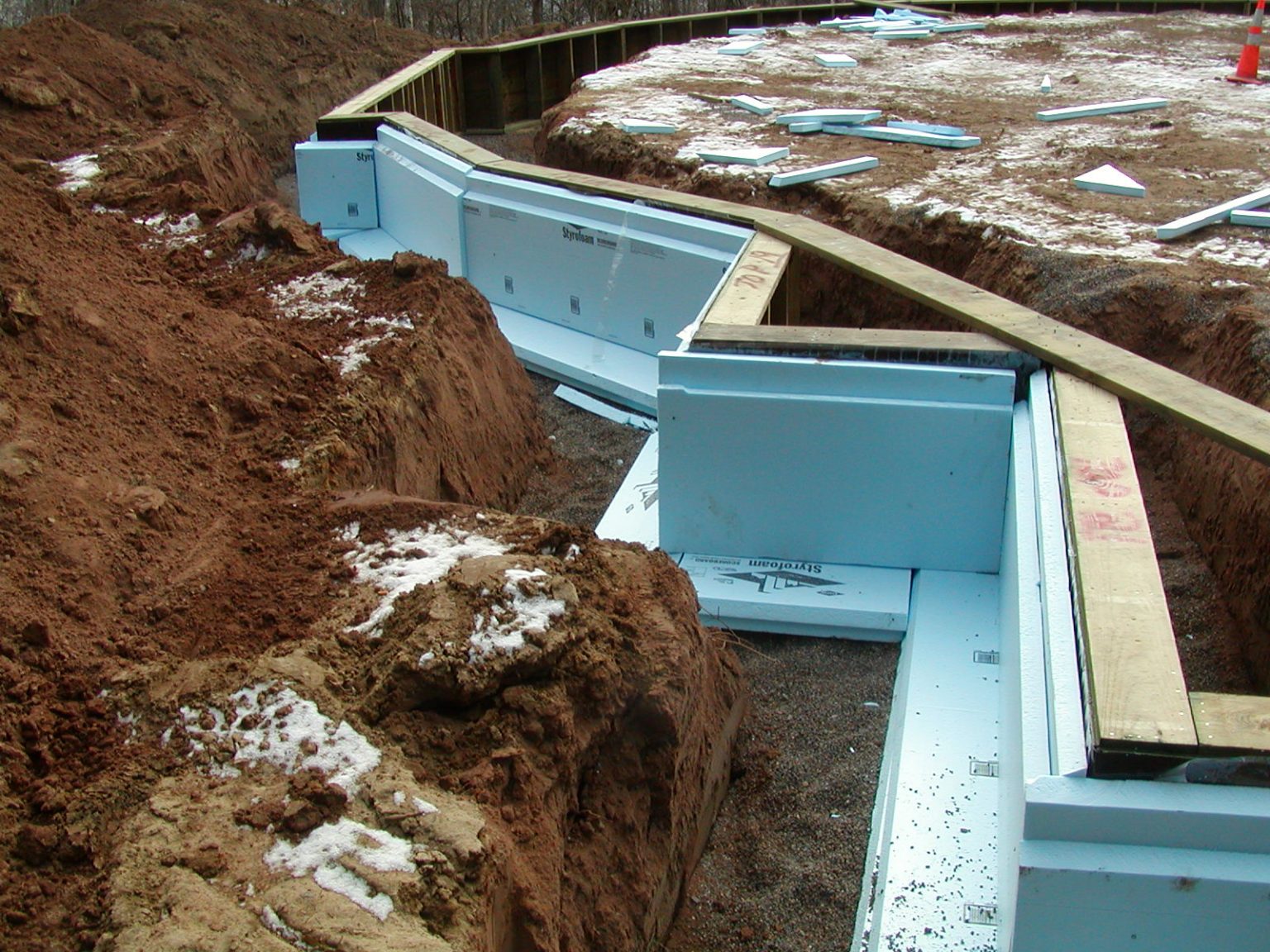 Frost Protected Shallow Foundation - Natural Spaces Domes